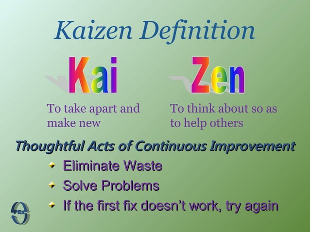 Leadership institute lean kaizen briefing 8 16 13 handout | PPT