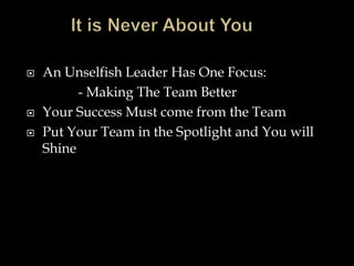 Leadership Is A Choice | PPTX