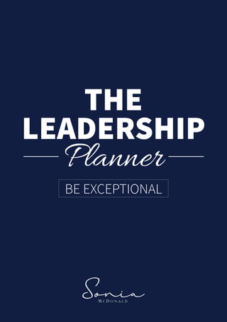 Leadership Planner Sample | PDF