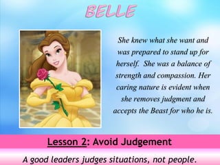 Leadership Lessons from Disney Princesses | PDF