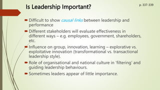 Practice & Leadership theories_lectures.pptx | Executive Leadership ...