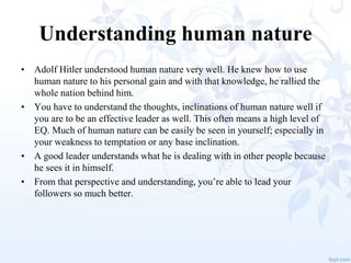 Leadership lesson from adolf hitler | PPTX