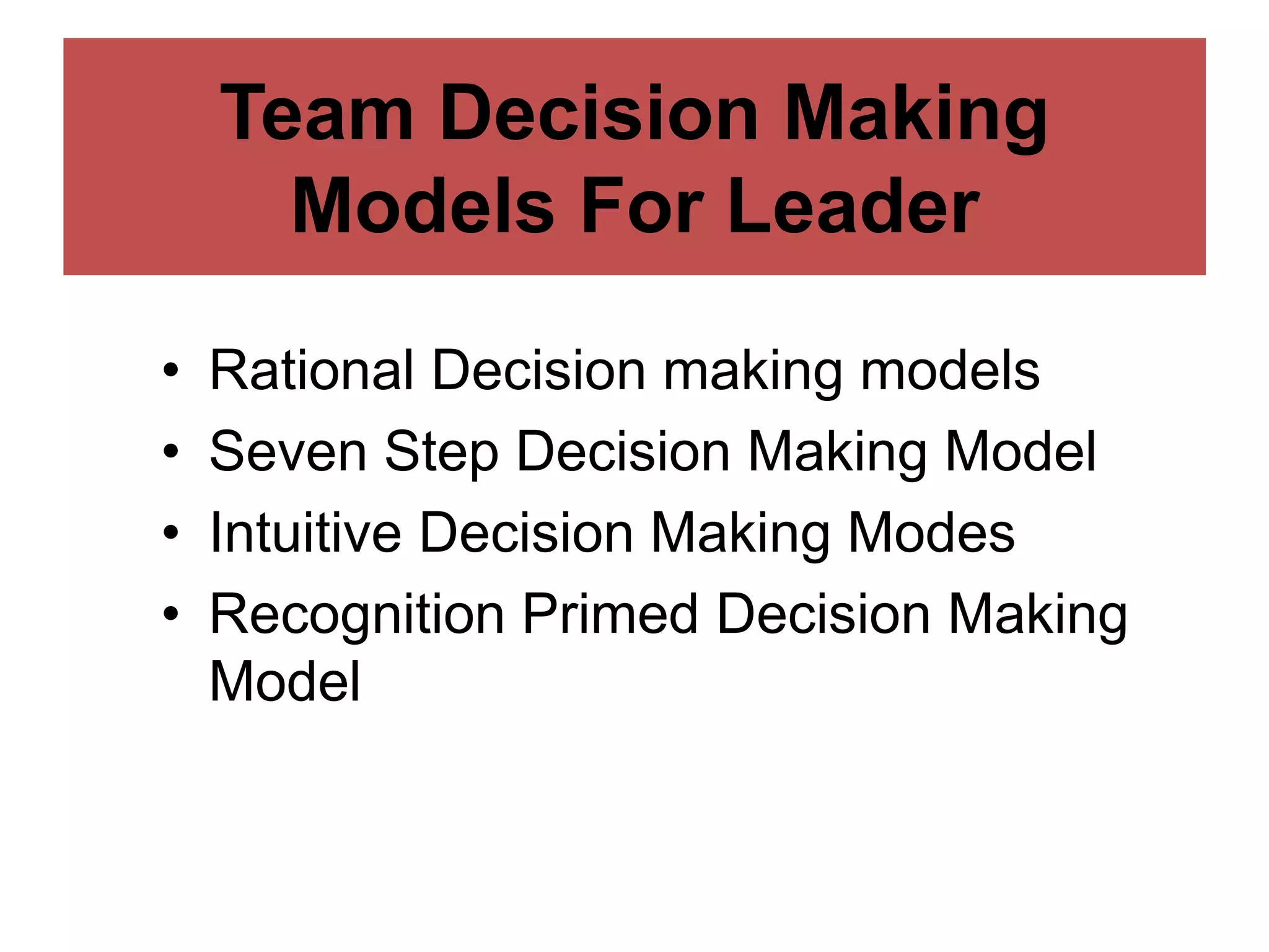 Leadership manual presentation | PPT