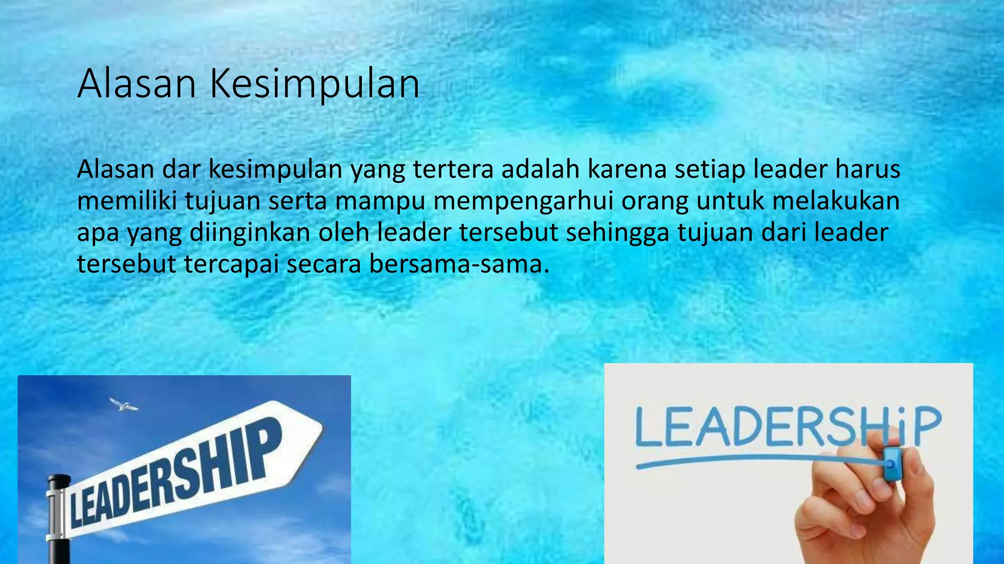 Leadership menurut para ahli | PPTX