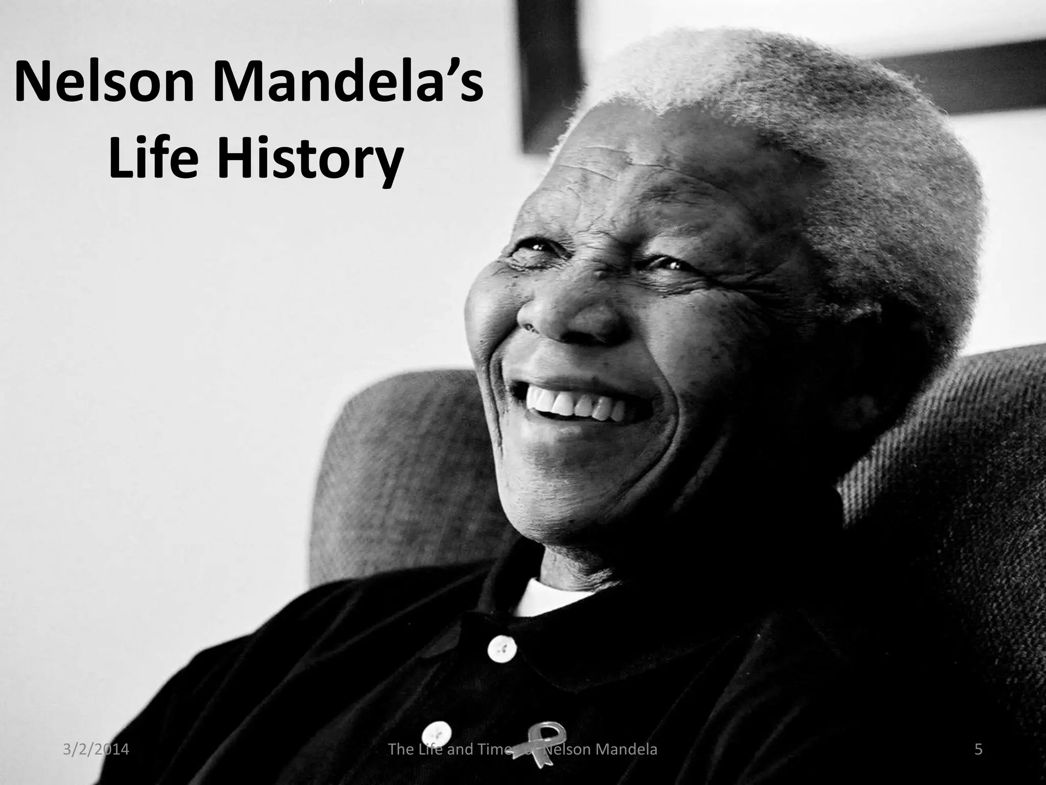 Leadership-Nelson Mandela | PPTX