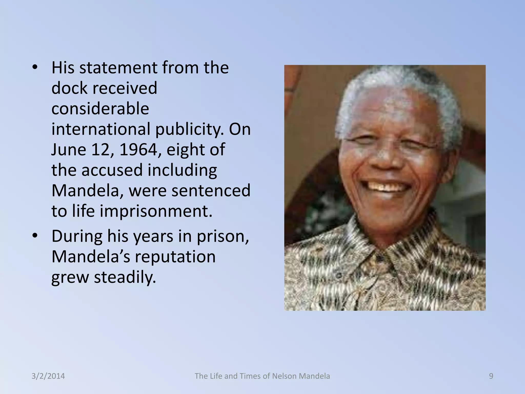 Leadership-Nelson Mandela | PPTX