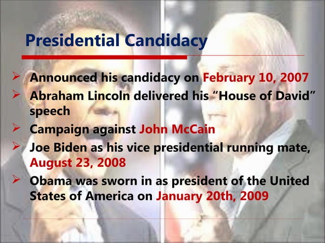 Leadership of barack obama | PPT