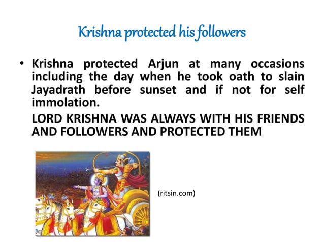 Leadership of lord krishna | PPTX