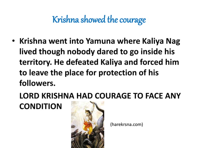 Leadership of lord krishna | PPTX