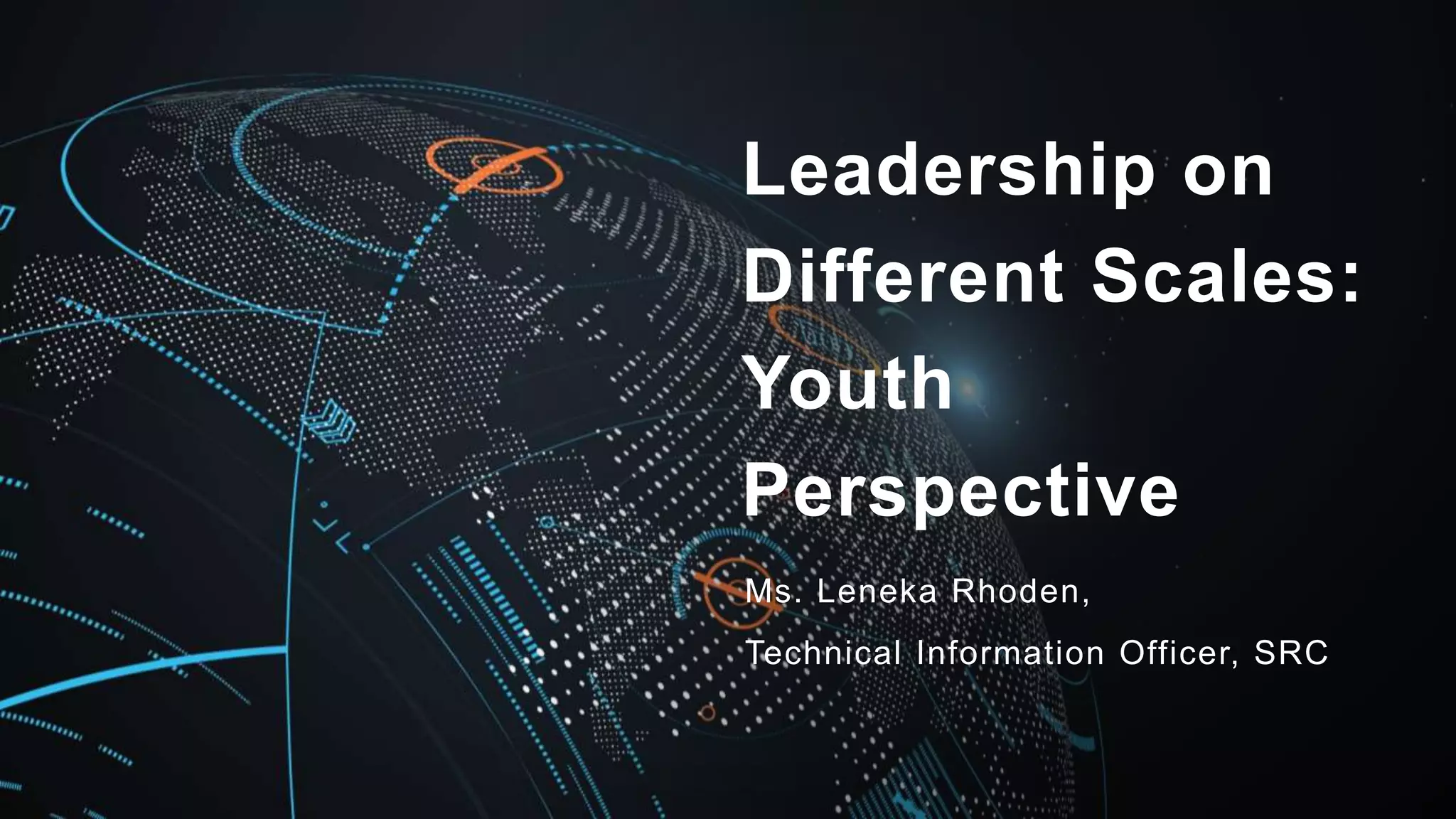 Leadership on Different Scales | PPTX