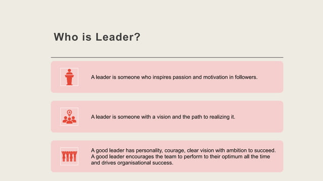 Leadership on Different Scales | PPTX