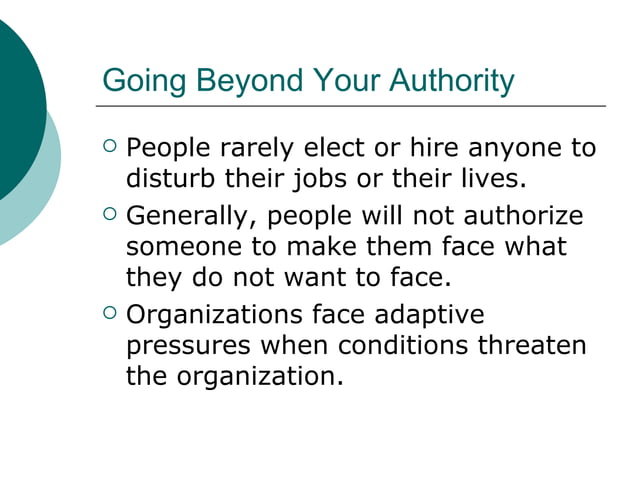 Leadership On The Line Power Point | PPT