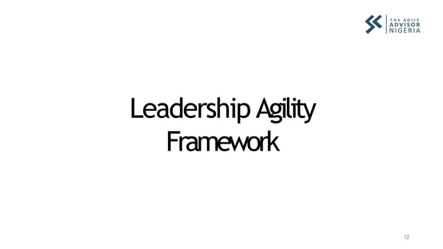 Leadership And Organizational Agility | PDF