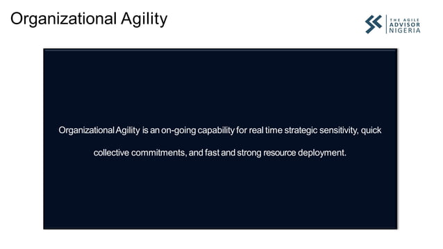 Leadership And Organizational Agility | PDF