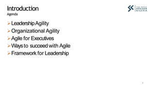 Leadership And Organizational Agility | PDF
