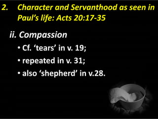 Leadership or servanthood pt 3 by rev hwa yung | PDF