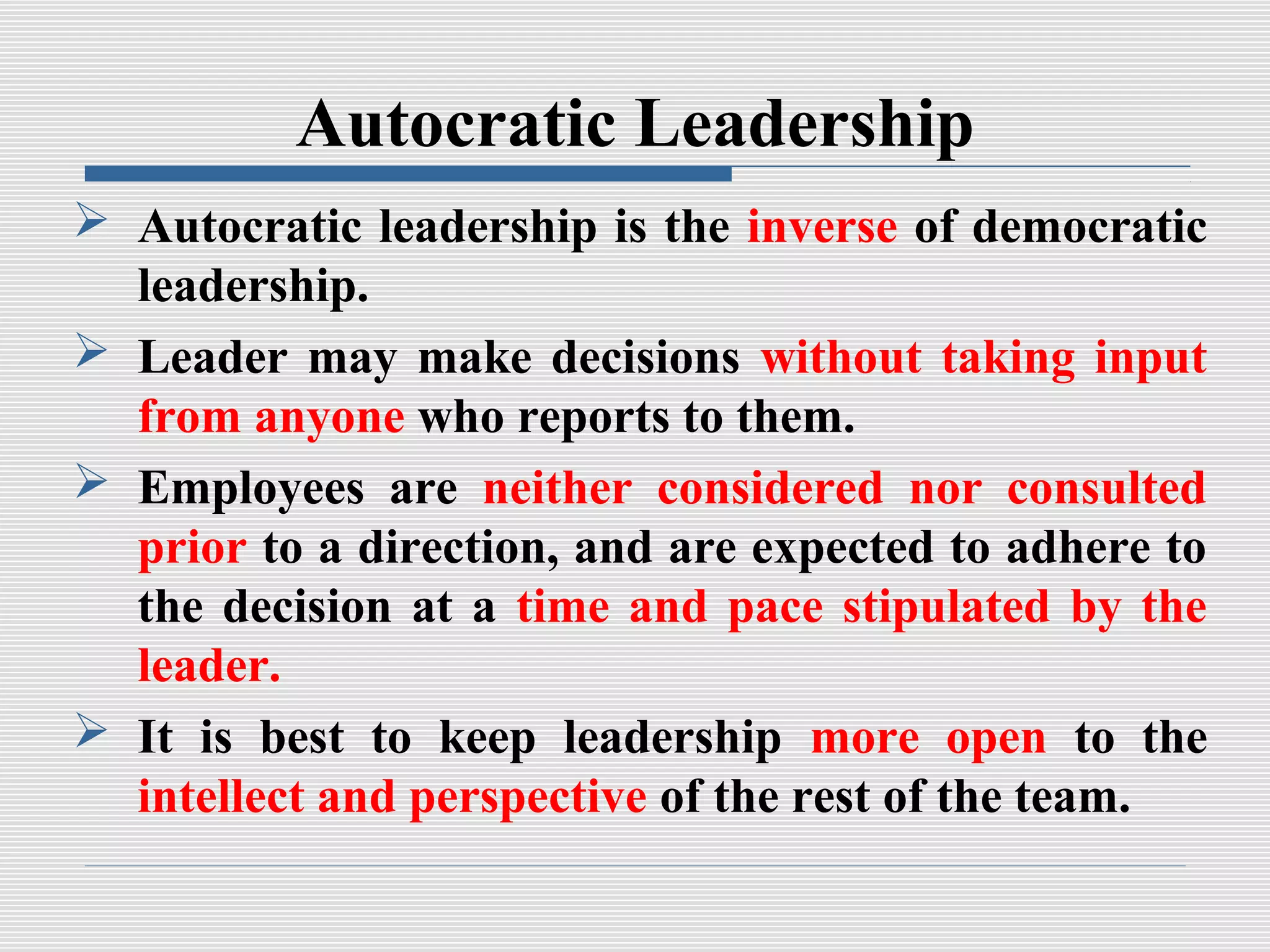 Leadership part 1-ppt | PPT