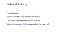 Leadership Explained (Be, Know, Do model) | PPTX