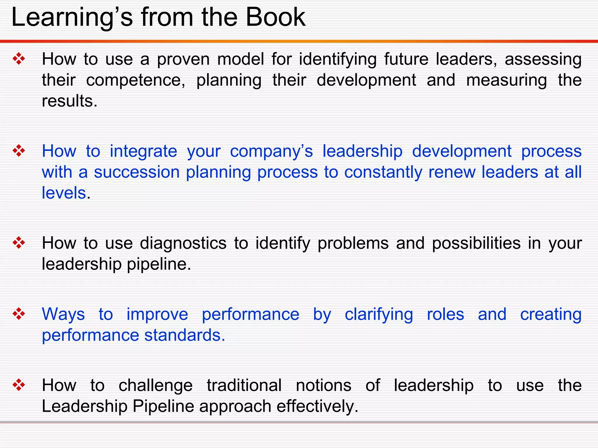 Leadership Pipeline | PDF