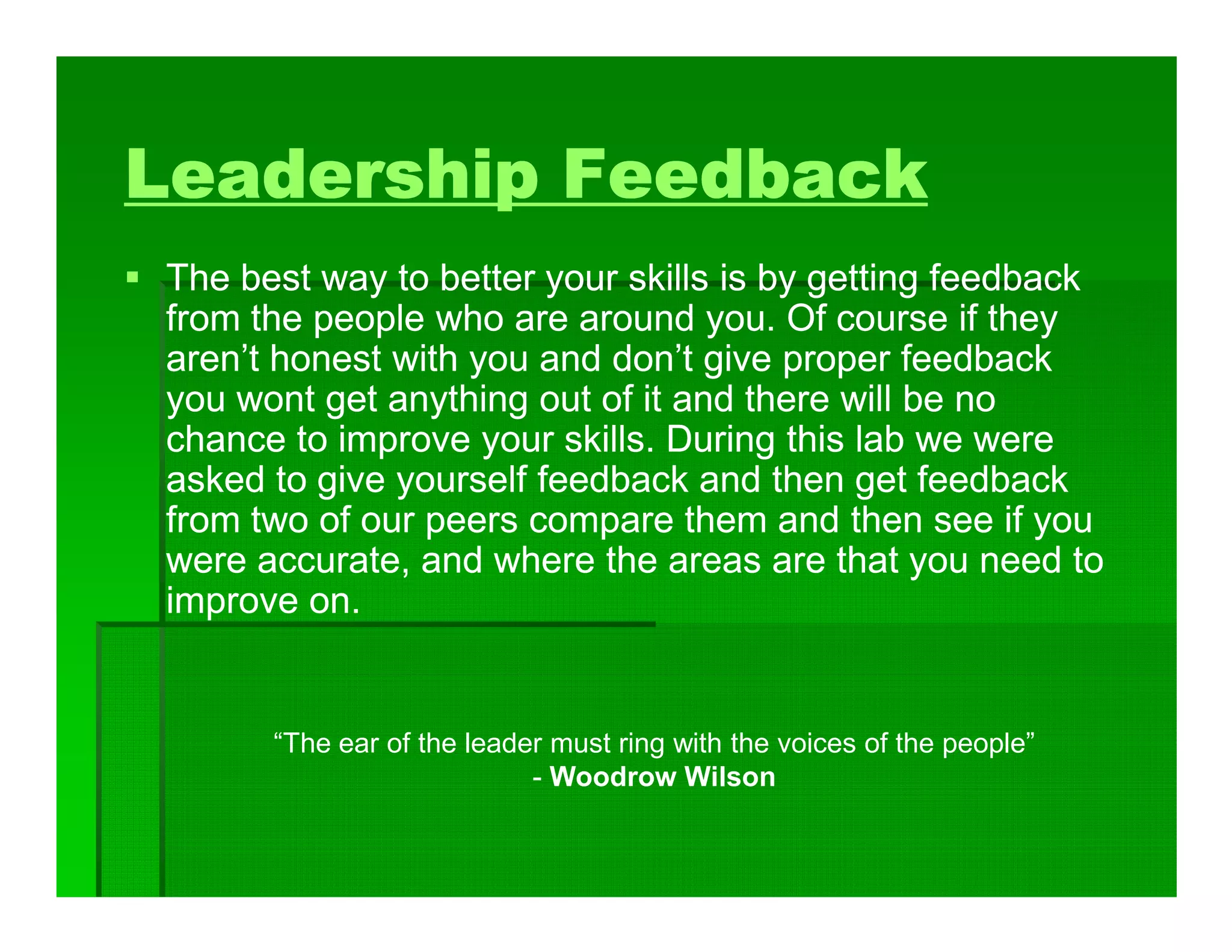Leadership Portfolio | PDF