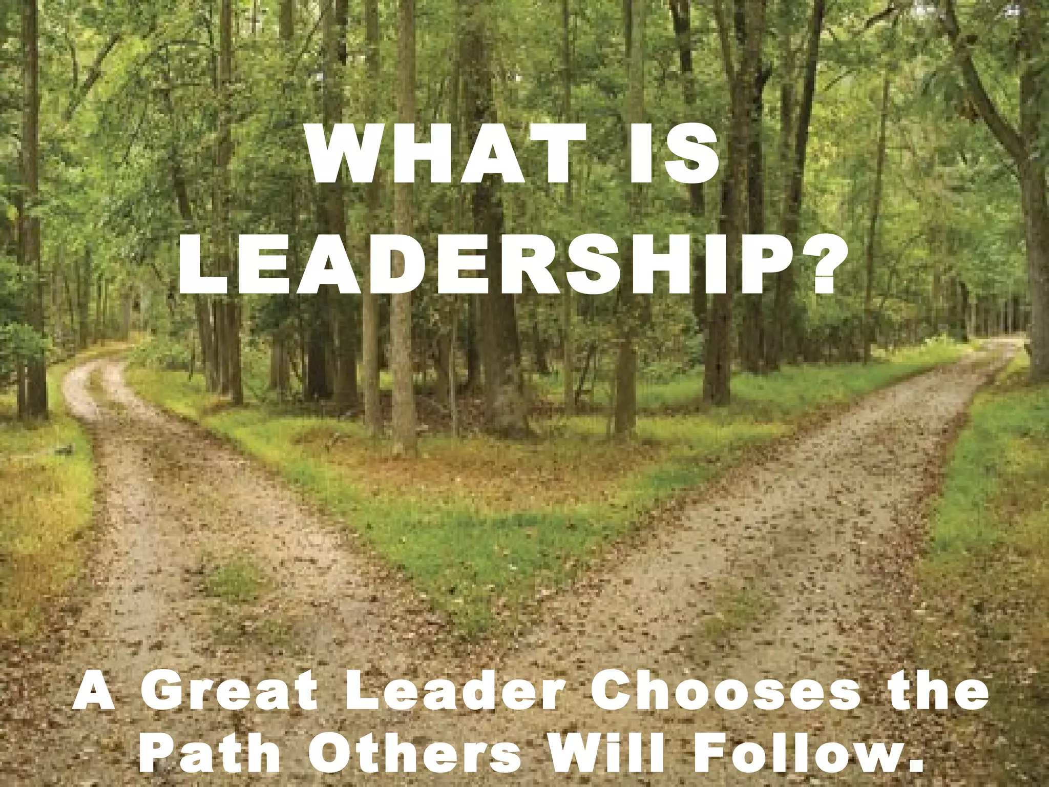 Leadership Power Point | PPT