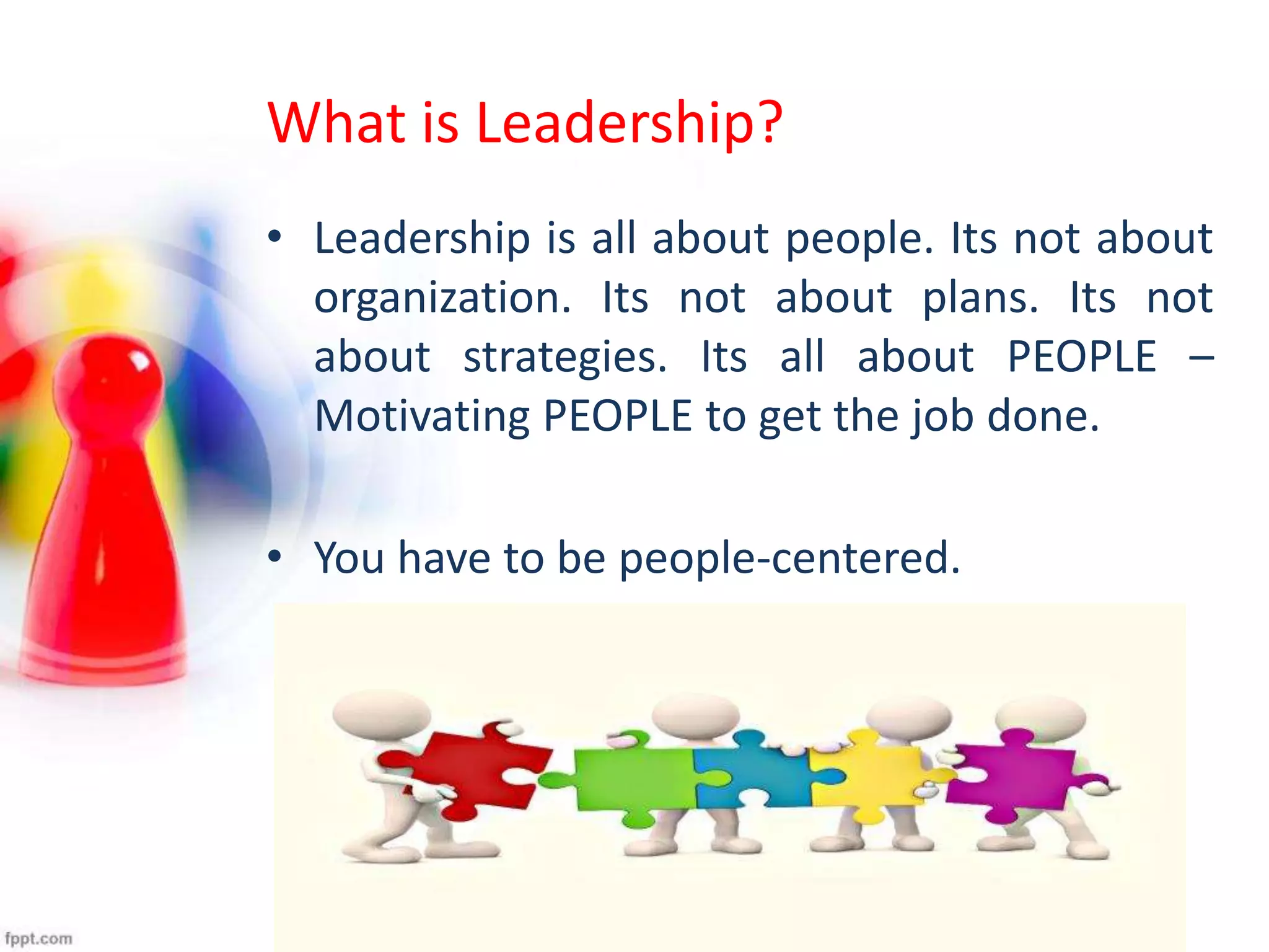 Leadership ppt | PPTX