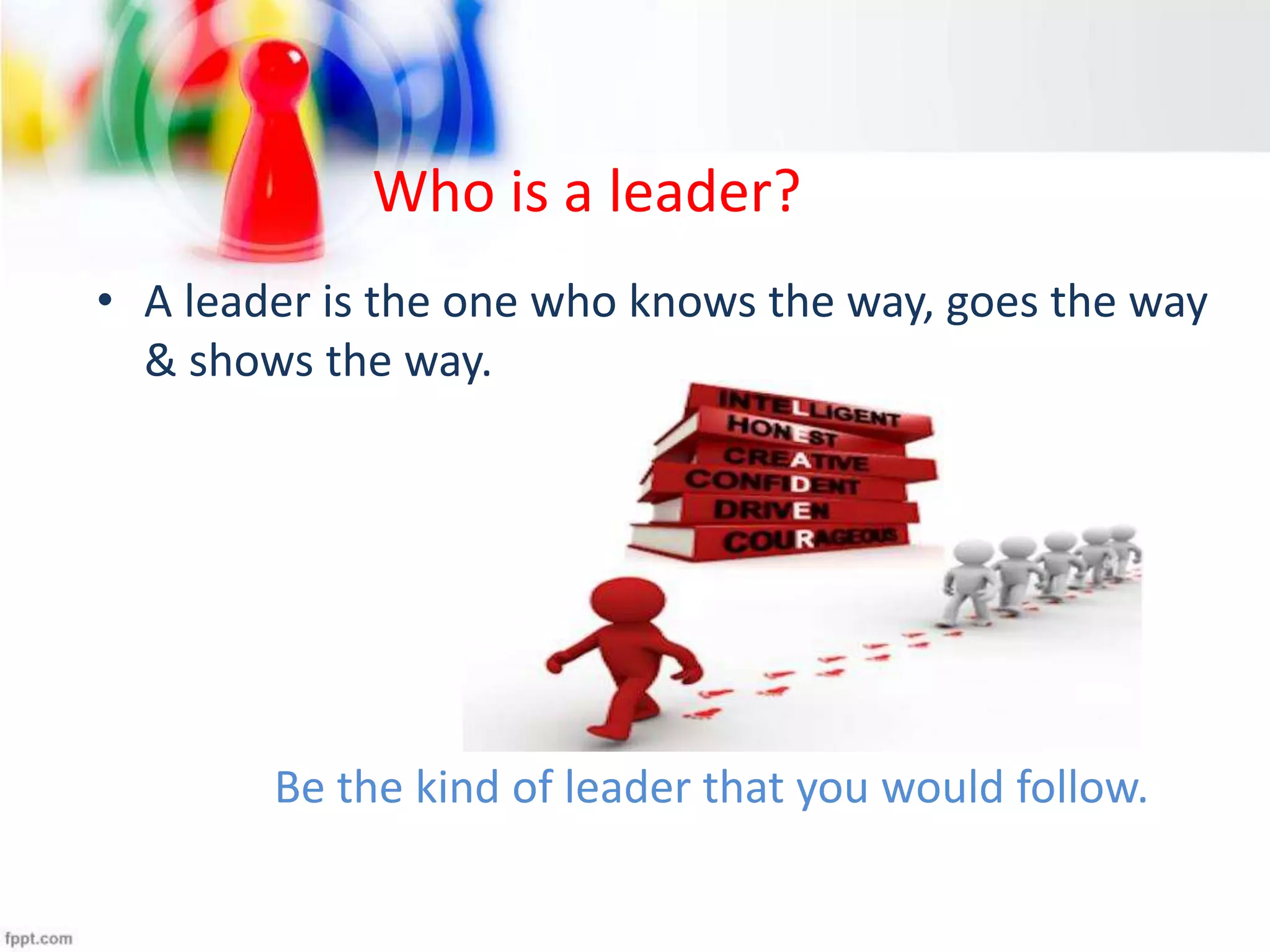 Leadership ppt | PPTX