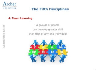Leadership Skills & The Fifth Disciplines | PDF