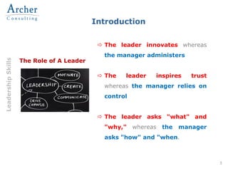 Leadership Skills & The Fifth Disciplines | PPT