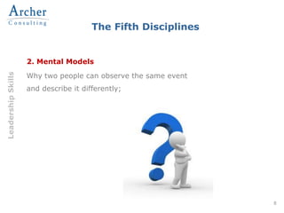 Leadership Skills & The Fifth Disciplines | PDF