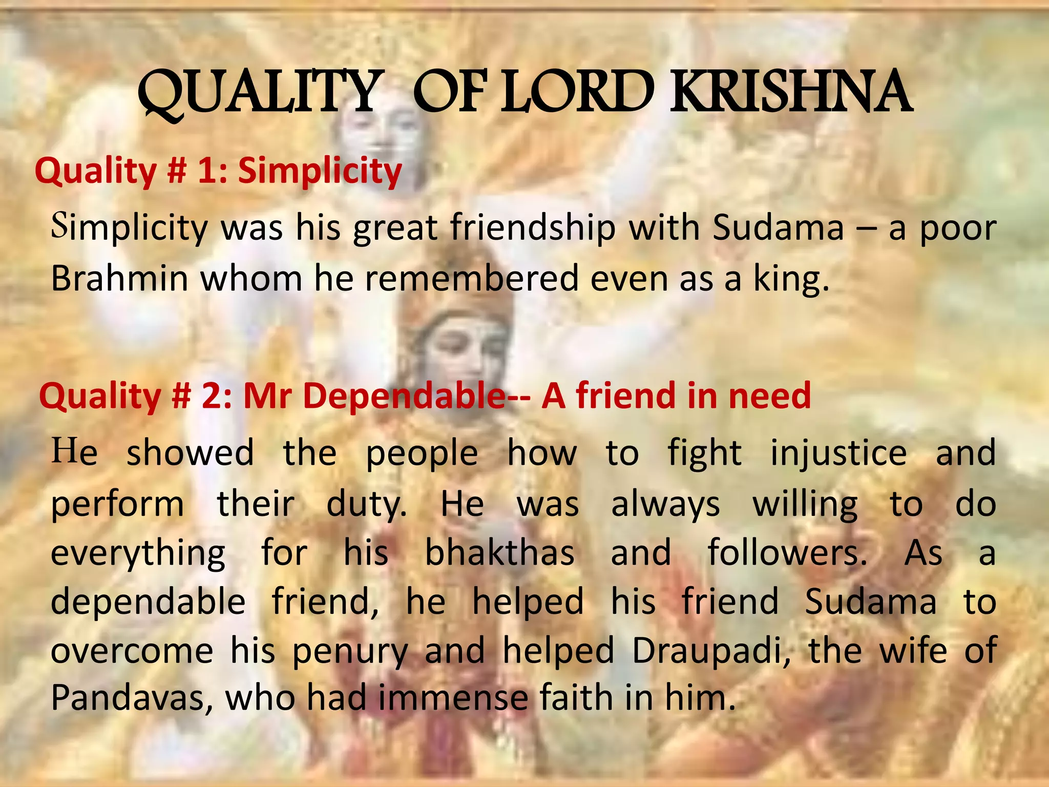 Leadership PPt on Lord Krishna | PPTX