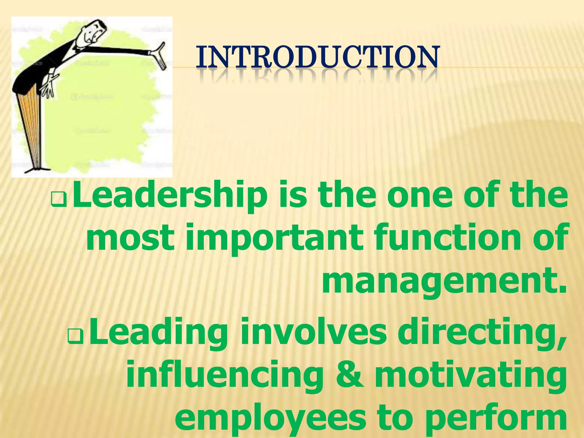 Leadership ppt presentation | PPTX