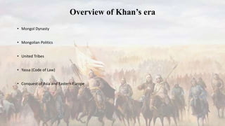 genghis khan | PPT