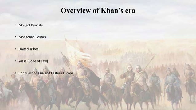 genghis khan | PPT