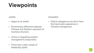 China vs Western Leadership | PPTX