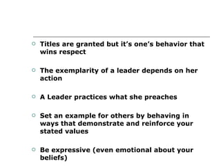 Leadership Principles | PPT