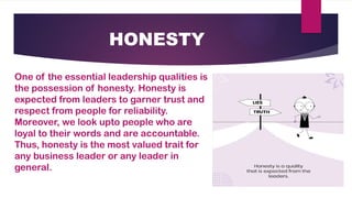 Leadership qualities in human beings .pptx