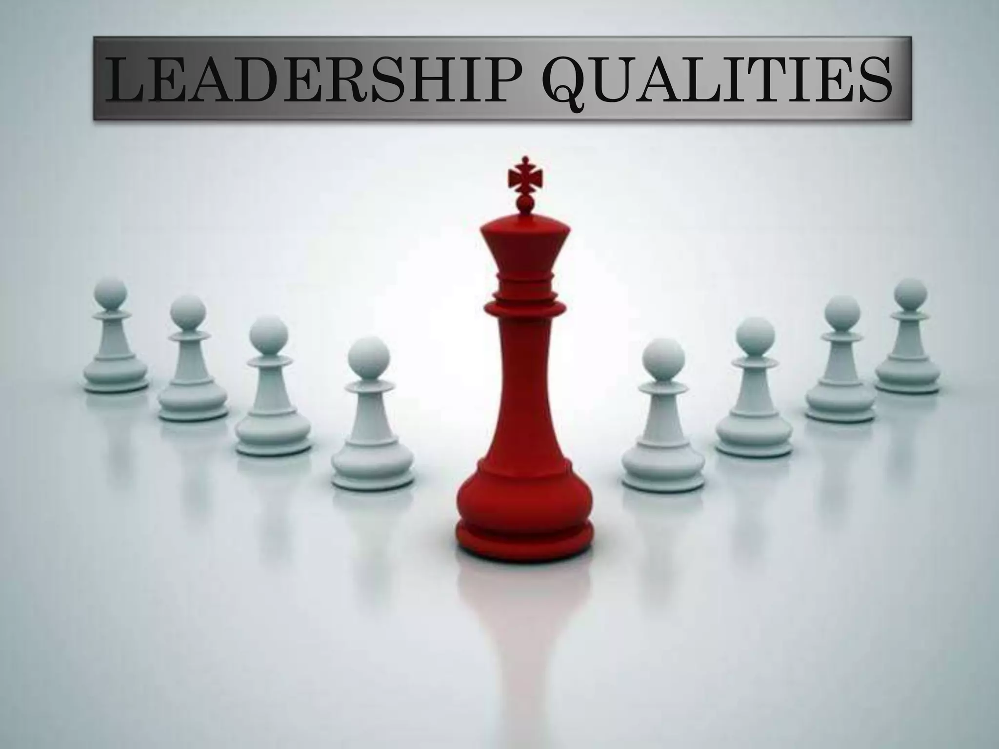 Leadership quality | PPTX