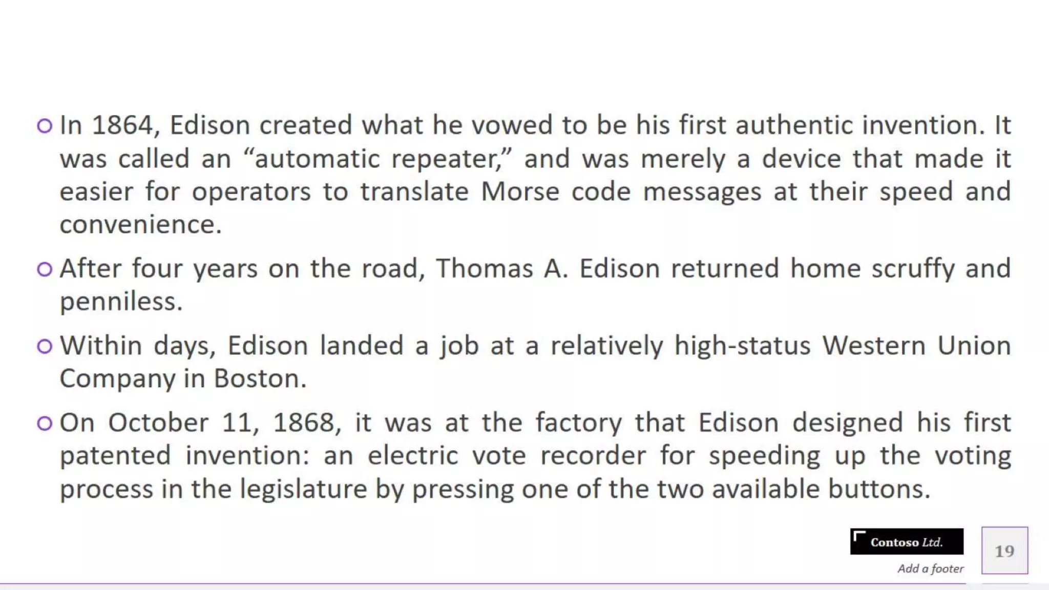 Leadership quality of edison | PPT