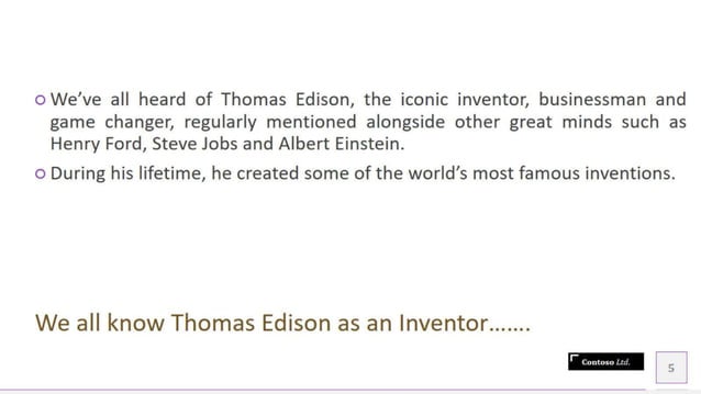 Leadership quality of edison | PPTX