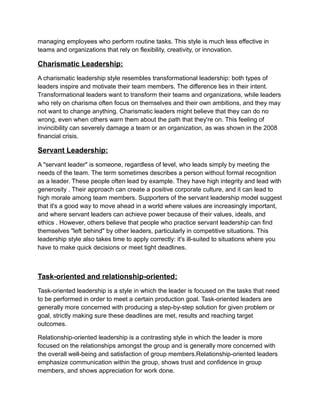 Leadership report | PDF