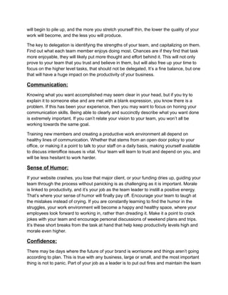 Leadership report | PDF