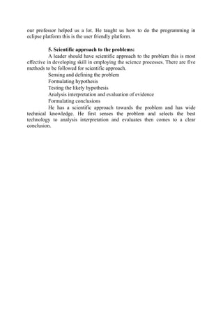 Leadership Traits | DOC