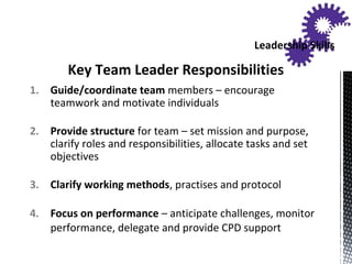 Leadership skills | PPT