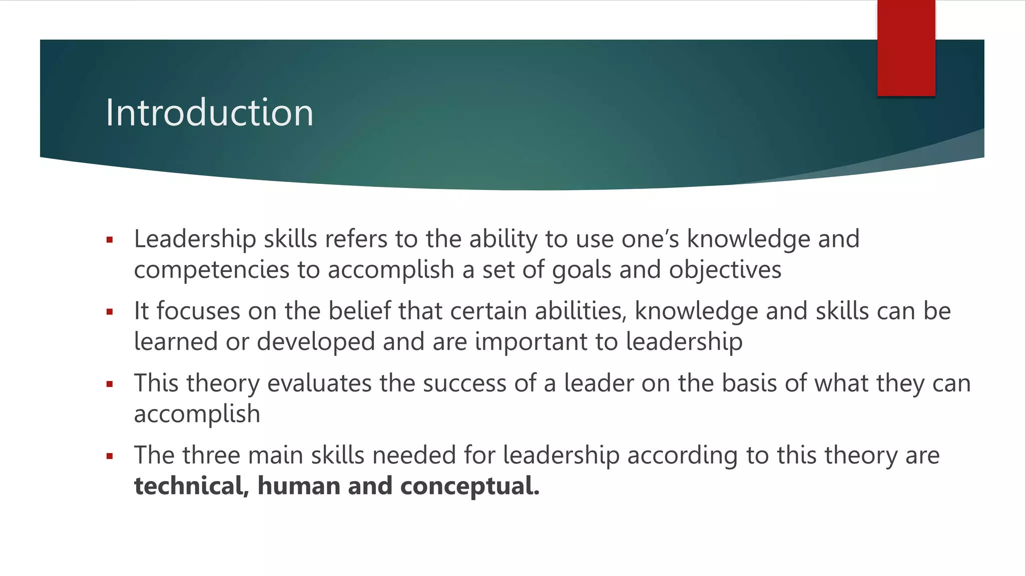 LEADERSHIP SKILLS APPROACH PERSPECTIVE.pptx