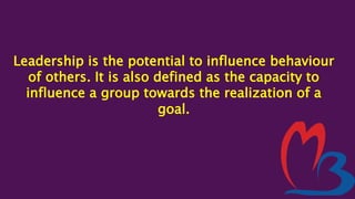 Leadership skills from animal kingdom | PPTX