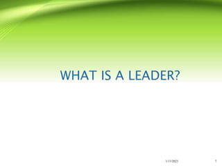 Leadership Skills of Student Leaders 2.ppt