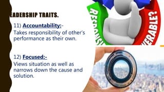 Leadership skills & team building | PPTX