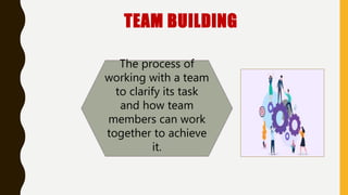 Leadership skills & team building | PPTX