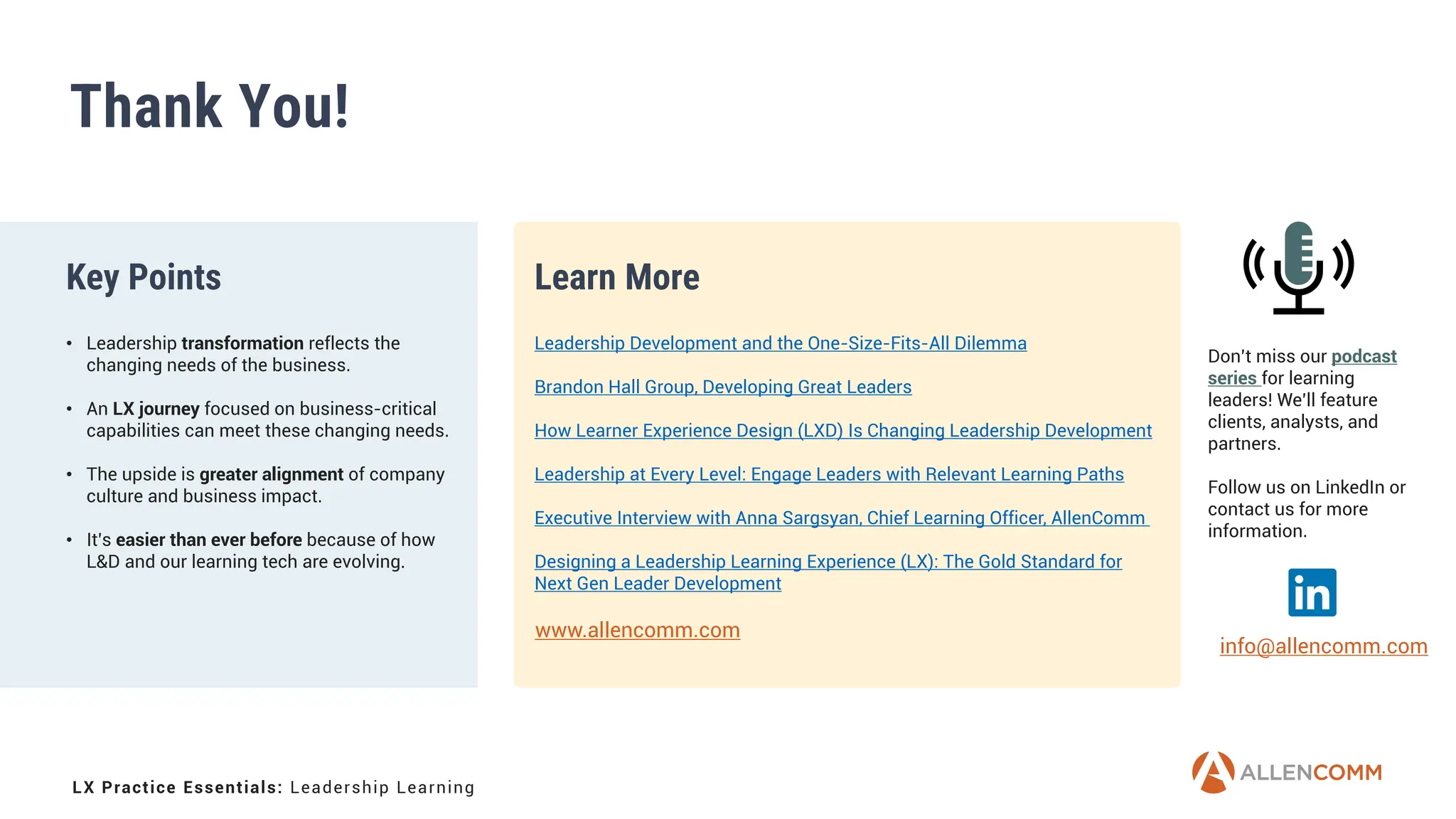 LX Practice Essentials: Leadership Learning | PDF
